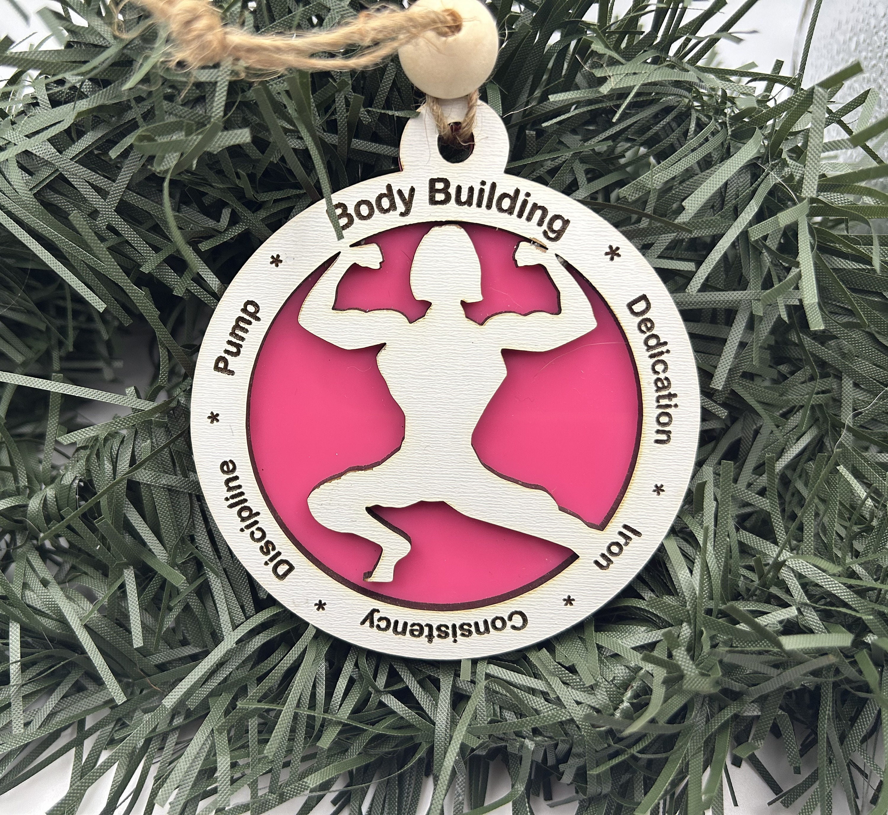 Digital Download-body Builder Ornaments - Etsy