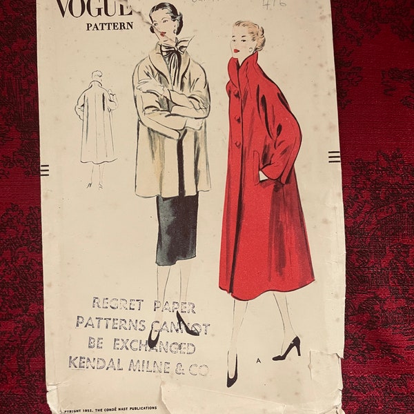 1950s Vogue Patterns - Etsy