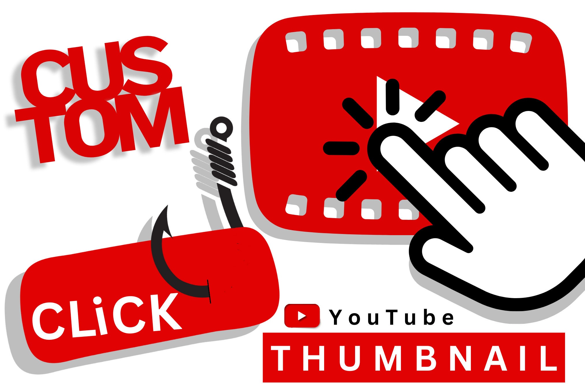 Custom Youtube THUMBNAIL Design | Design Thumbnails Custom Made ...