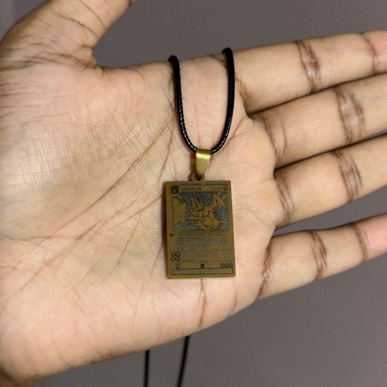 Charizard Line Art Pendant - Etsy