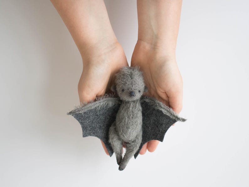 Teddy Mouse and Bat Sewing Pattern: 6" Jointed Plush Toys (PDF) - Etsy
