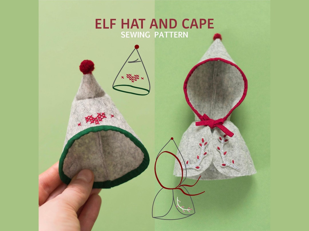 Elf Doll Clothes Sewing Pattern PDF + Video Tutorial - Etsy