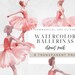 Watercolor Ballerina Clipart, Transparent PNG, Instant Download ...