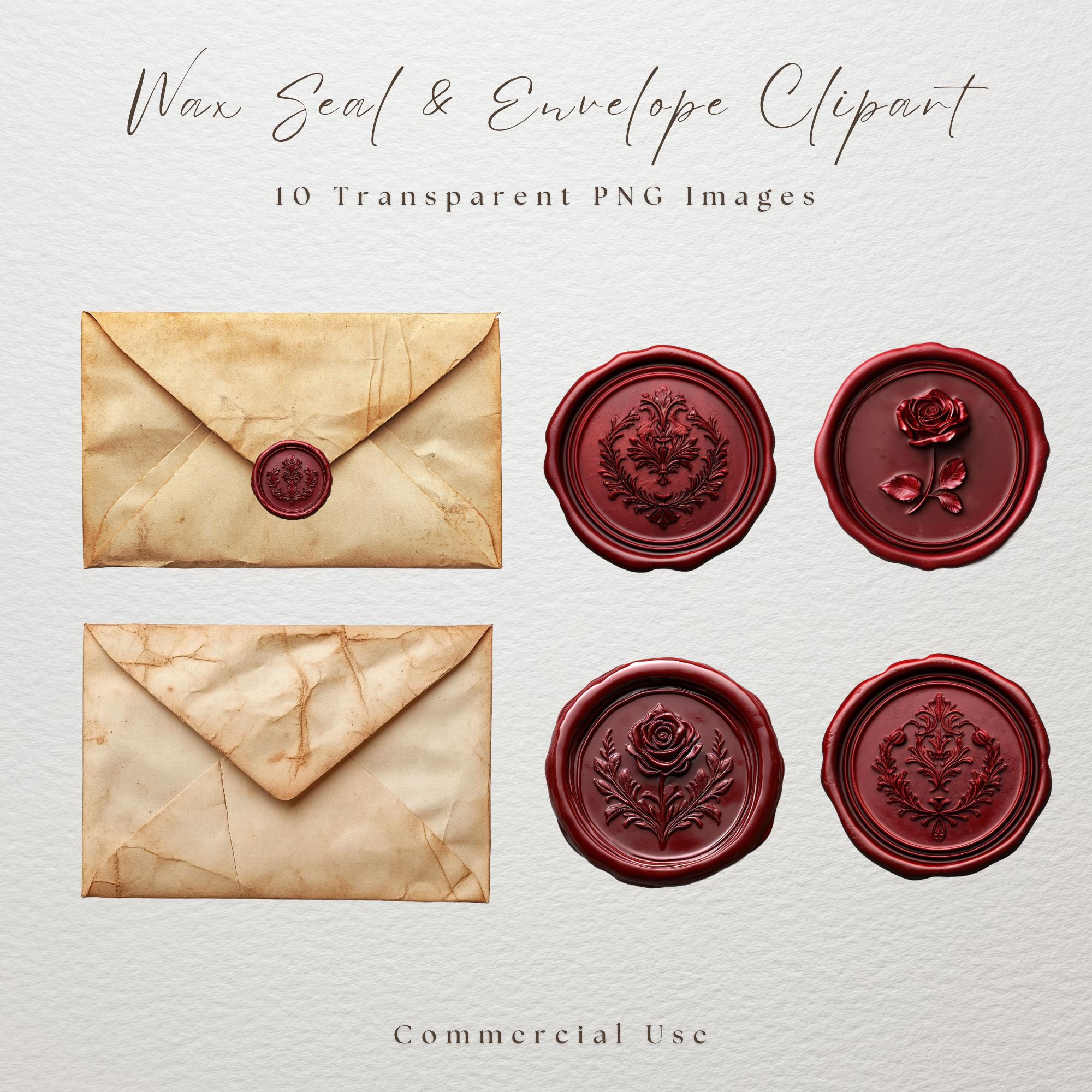 Letter Wax Stamp Png