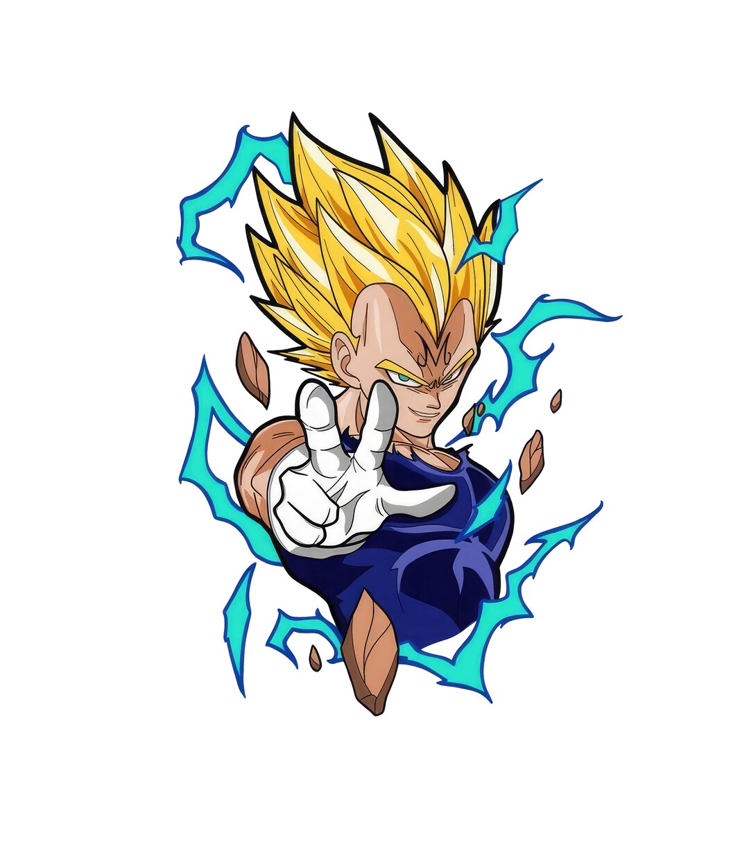 Vegeta M Super Png - Etsy
