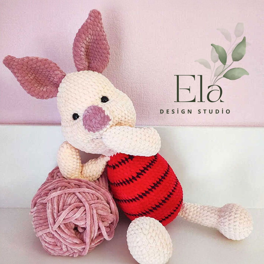 Ping Pig gehaakt Amugirimi-patroon Langue ING, DE Ela Design Stüdio ...