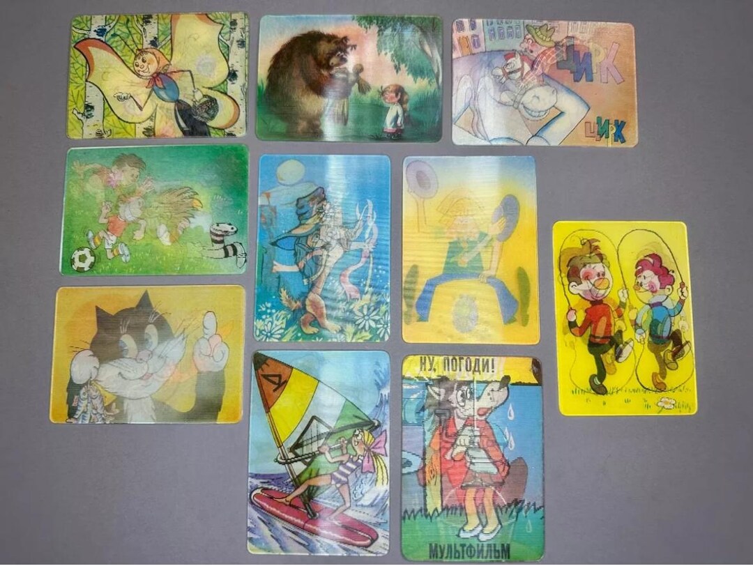 Soviet 3D Calendars, Soviet Stereo Calendars, Soviet Pocket Calendars ...