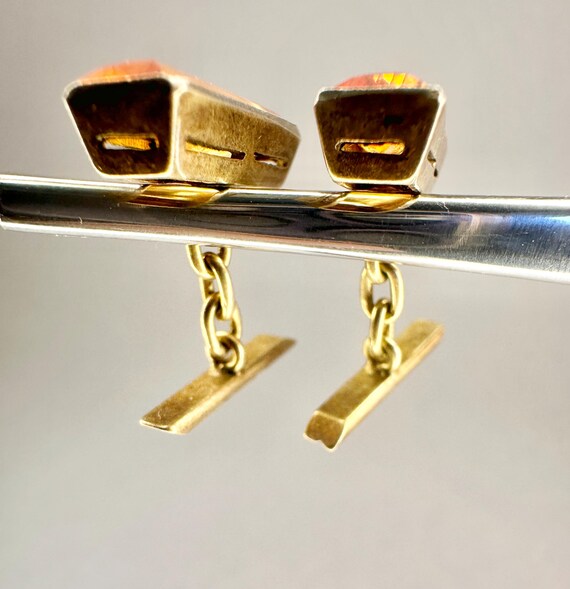 Vintage Soviet cufflinks,shirt cufflinks,rectangular … - Gem