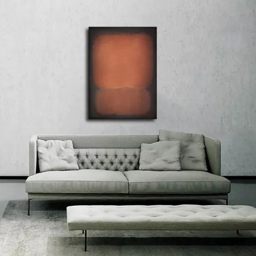 Mark Rothko No. 10 Print on Canvas Home Decor Art No Frame Gift HD ...