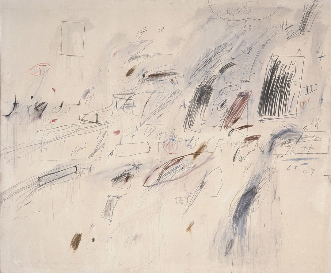 Cy Twombly Untitled Print on Canvas Home Decor Art No Frame Gift HD ...