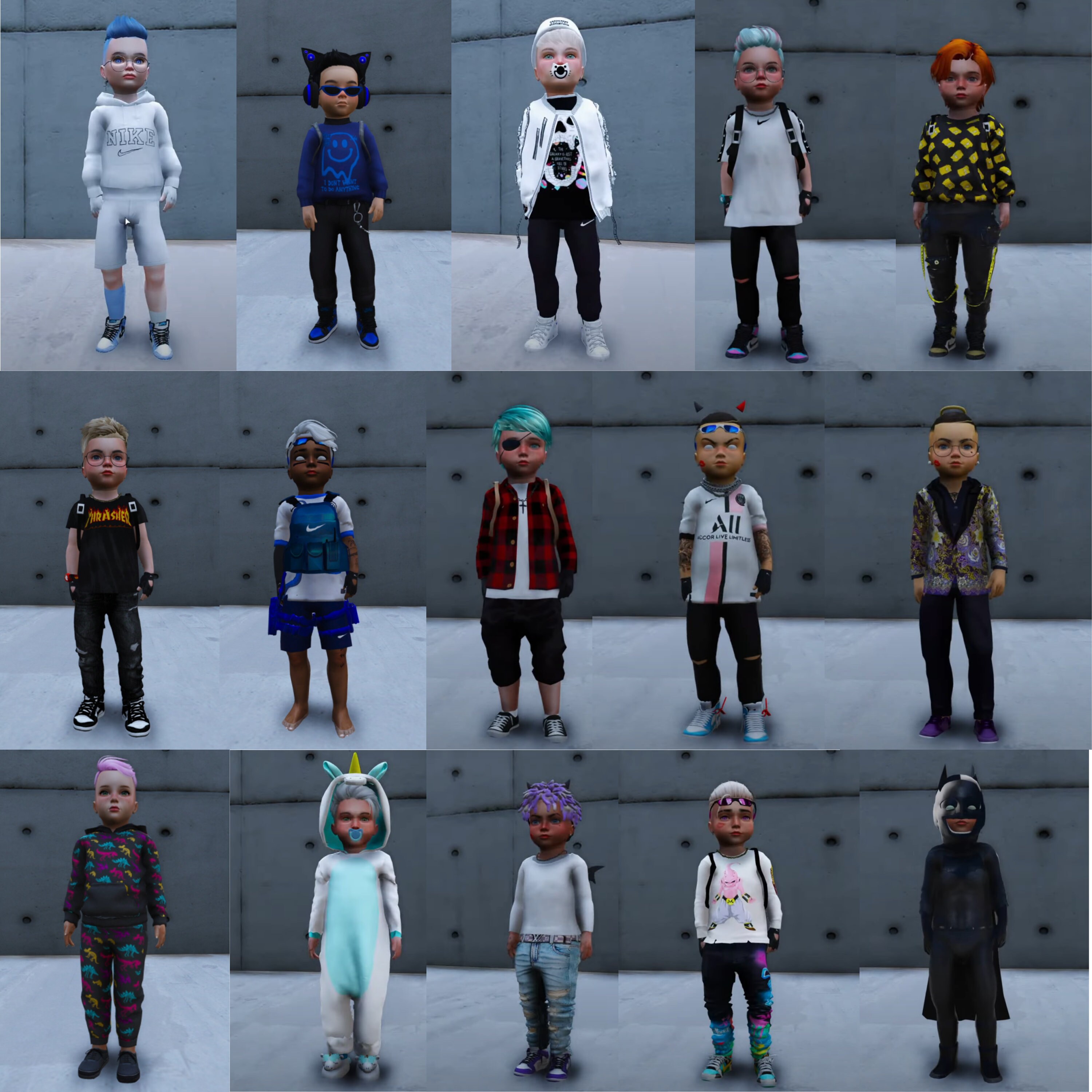 Fivem Baby Peds Pack 200 Peds High Quality Optimized - Etsy New Zealand