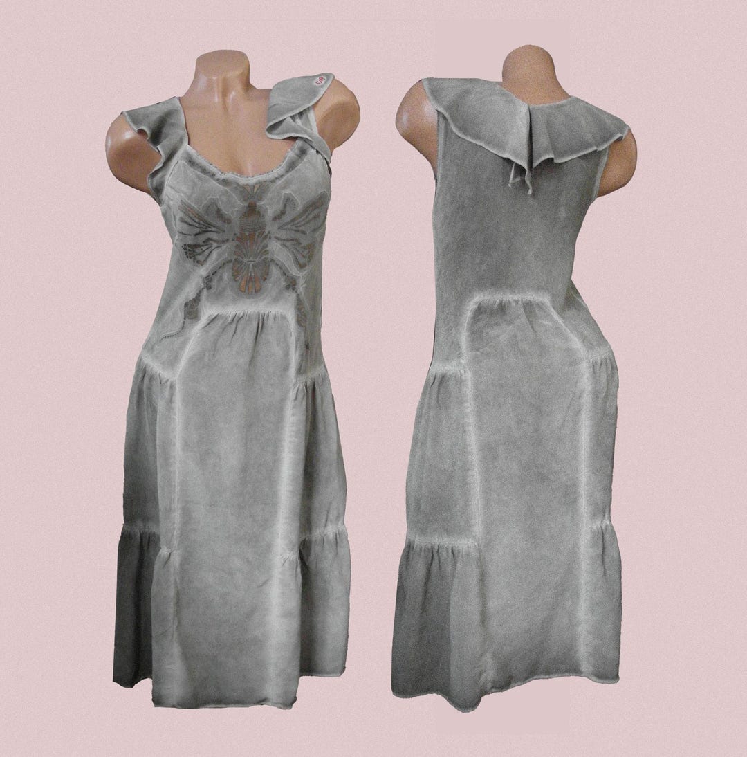 Cop.copine Grunge Fairy Silk Dress ʚɞ - Etsy