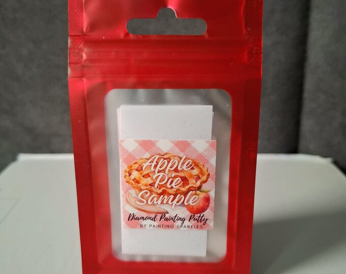 Diamond Painting Putty Apple Pie Sample Size - Etsy