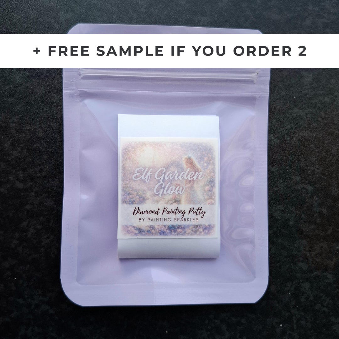 Scented Diamond Painting Putty - Elf Garden Glow - Size 8 Grams - Craft ...