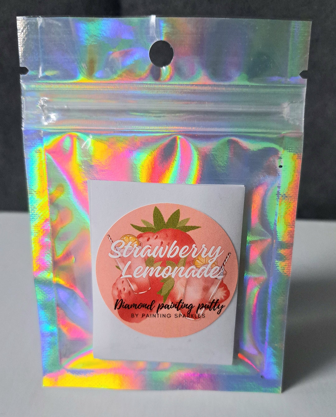 Diamond Painting Putty Strawberry Lemonade - Etsy