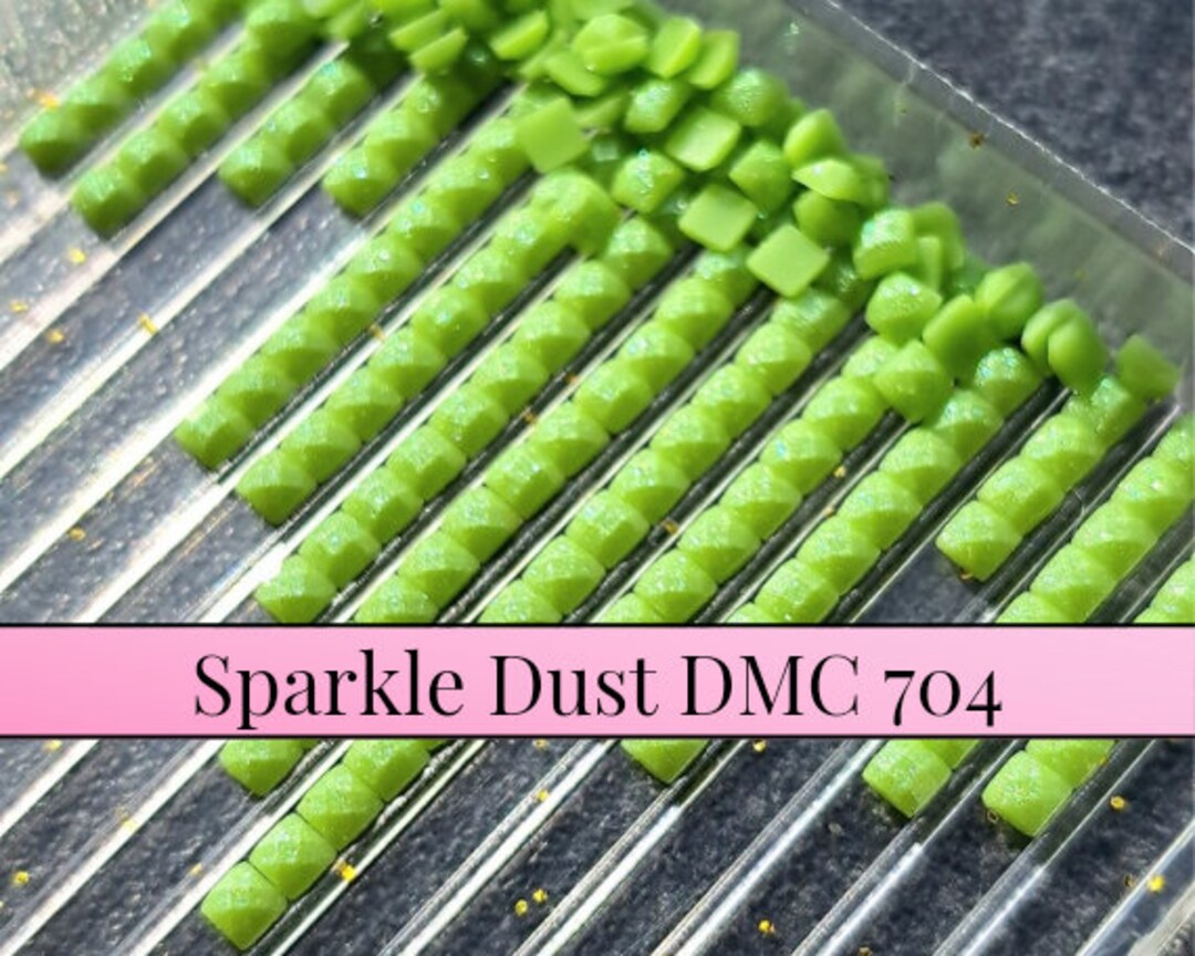 Sparkle Dust Drills Square DMC 704 Diamond Painting - Etsy