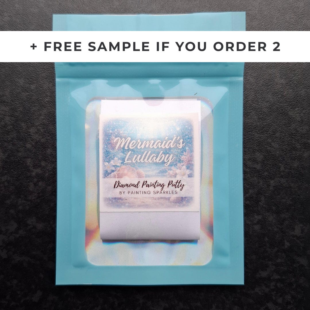 Scented Diamond Painting Putty - Mermaid's Lullaby - Size 8 Grams ...