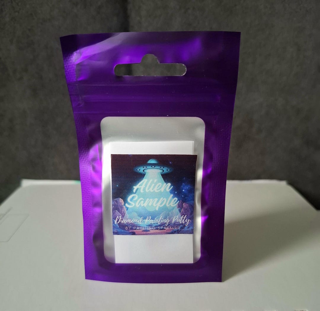 Diamond Painting Putty Alien Sample Size - Etsy