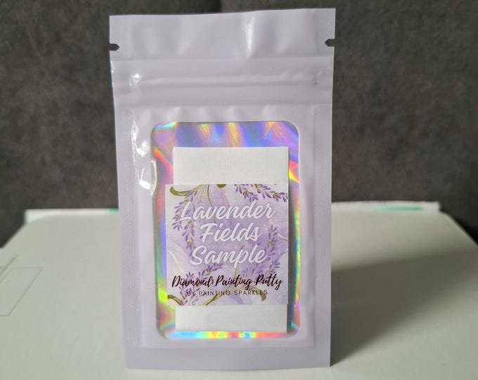 Diamond Painting Putty Lavender Fields Sample Size - Etsy