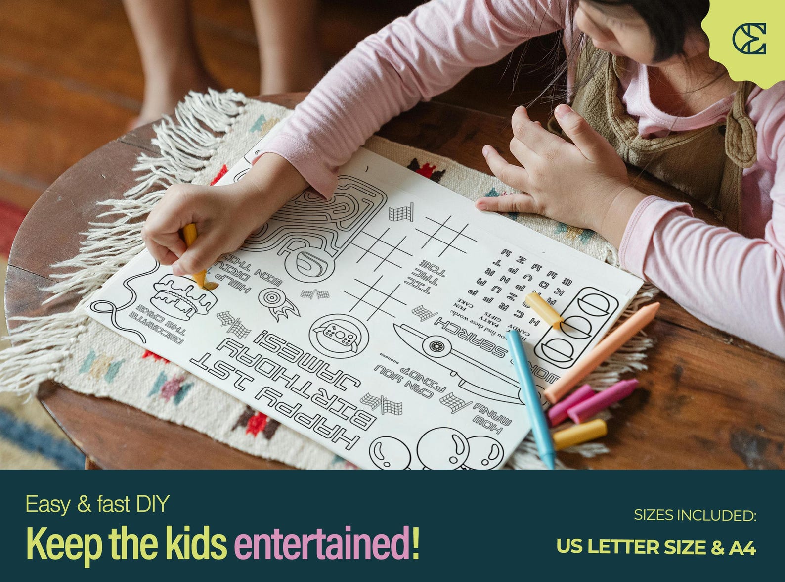 Race Car Coloring Page for Kids Birthday, Printable Formula One Party ...