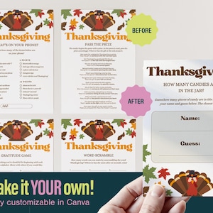 Printable Thanksgiving What's Your Turkey Name Game, Printable Games ...