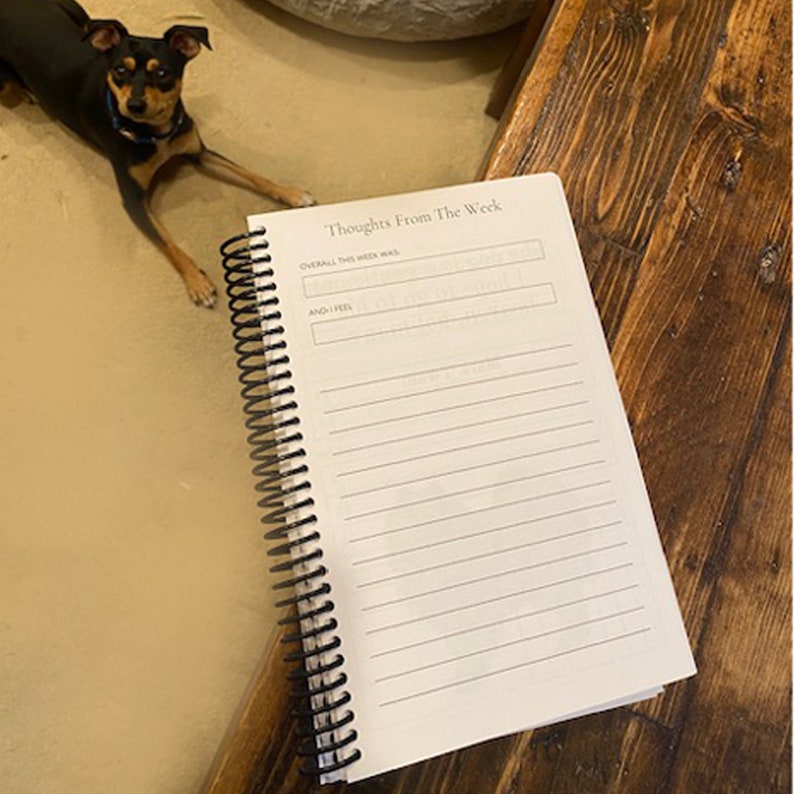 Dog Mom Daily Planner - Colorful Dog Mom Journal - Dog Daily Planner ...