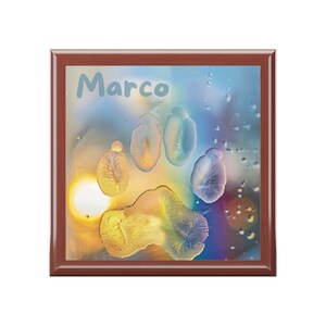 Rainbow Bridge Memorial Box Custom Pet Name Keepsake Box Pet Memory Box ...