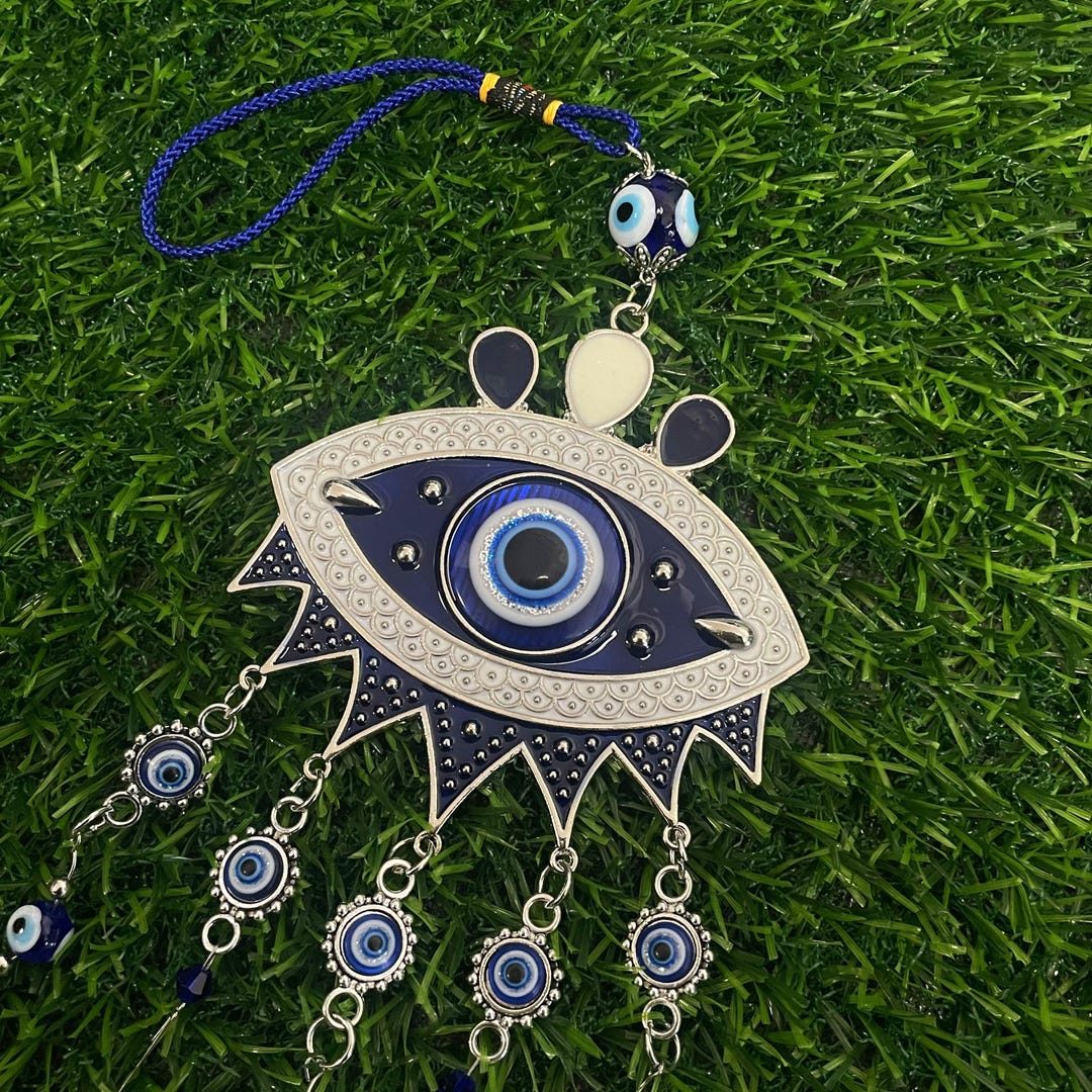 Devil's Eye Wind Chime, Turkish Blue Eyes Wall Decoration, Bell Wind ...