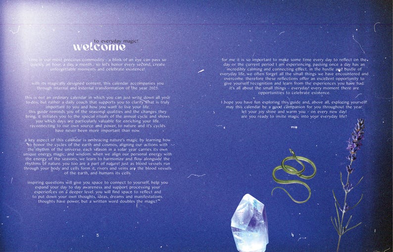 2026 Ritual Calendar ENG: Cycle of Seasons Magic Journal Witch Workbook ...