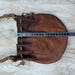 Medicine LEATHER Bag Magic Gathering Pouch Bushcraft Foraging Mushroom ...