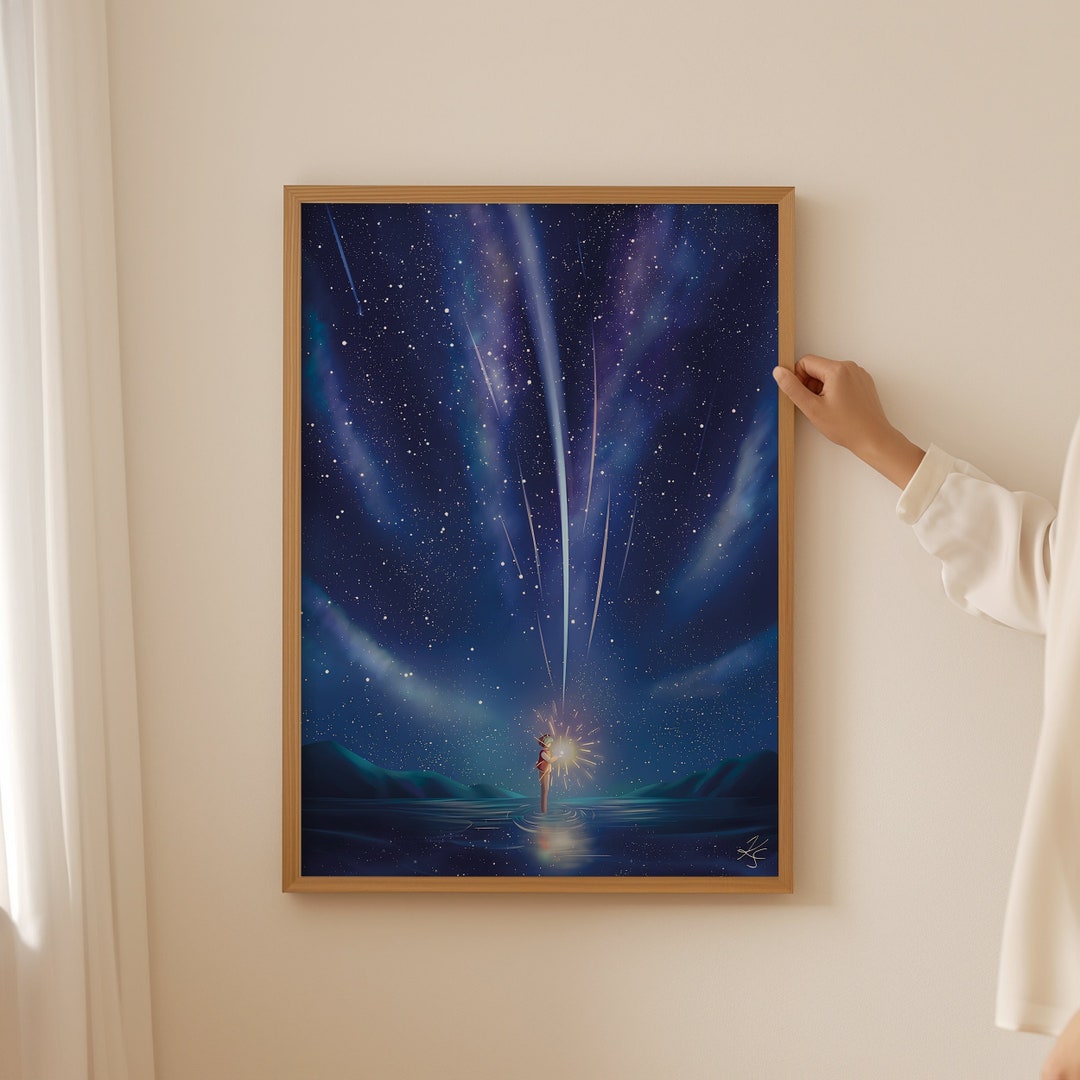 Howls Moving Castle Poster, Howl's Castle Painting, Anime Gifts, Studio ...