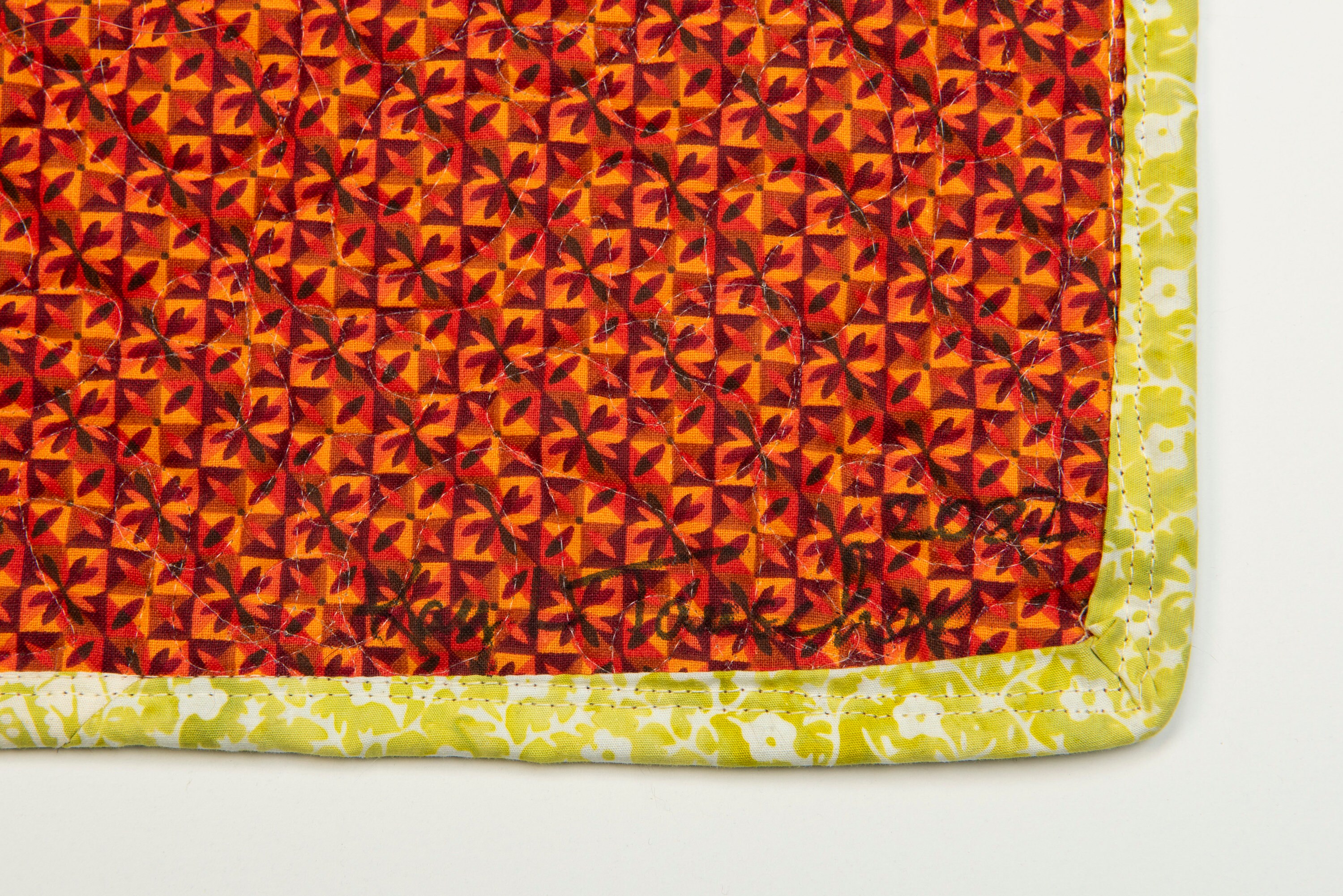 Tree Frog Quilt - Original Piece | Textile Art | Fabric and Thread Art ...