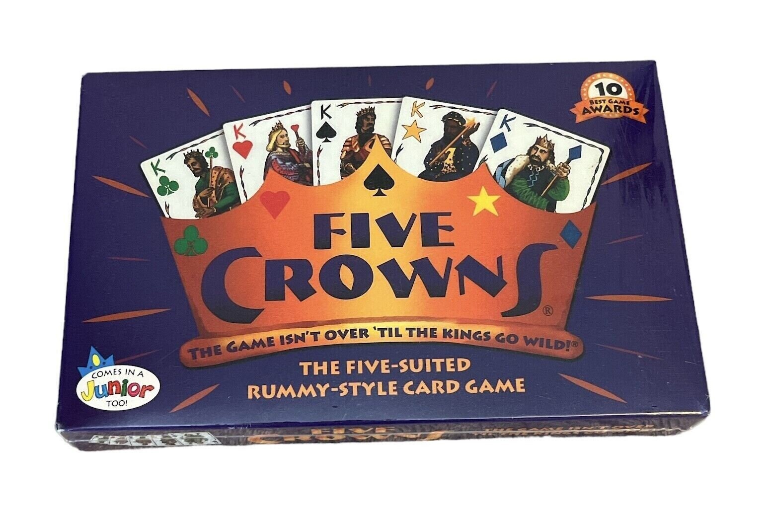 Five Crowns Card Game Rummy Style Family Fun Game Kids Can Play NEW - Etsy