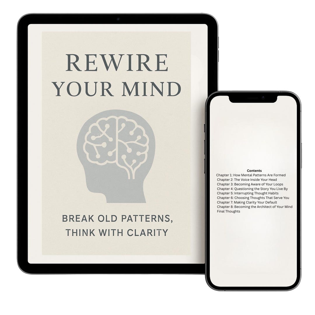 Rewire Your Mind | Mindset Ebook for Mental Clarity & Growth | Digital ...