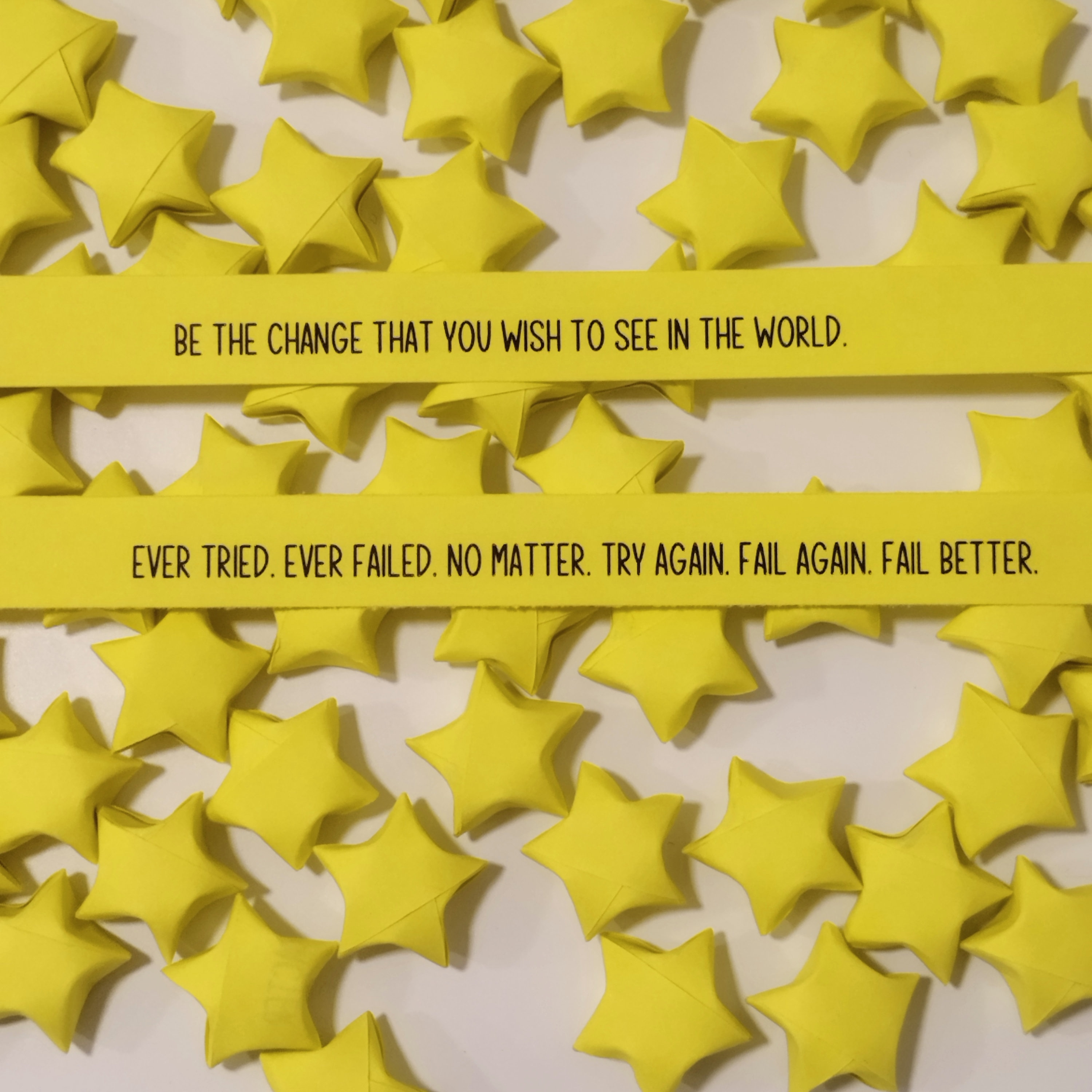 Personalized Gift Box With 100 Paper Stars Motivational Quotes, Origami ...