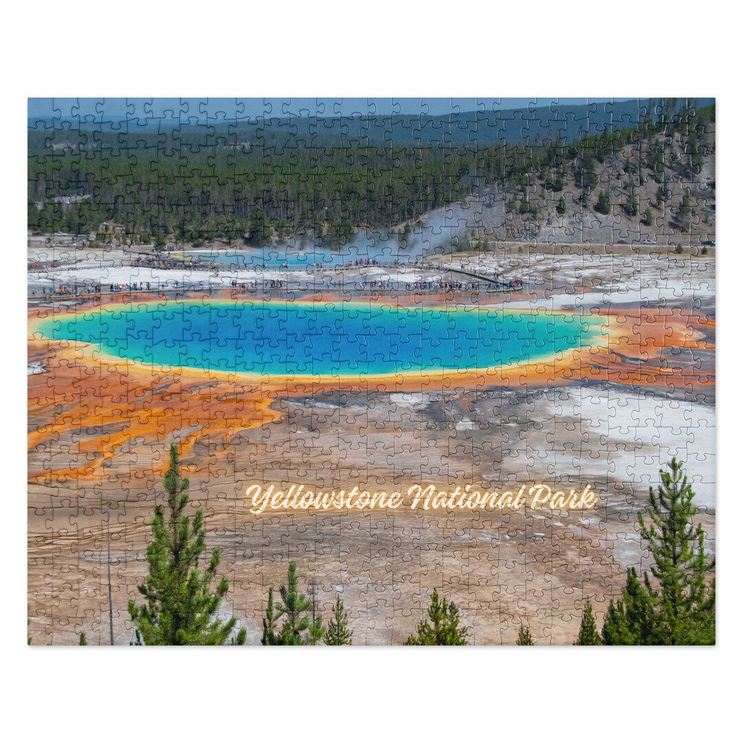 Yellowstone National Park Jigsaw Puzzle, Camping or Rv Unique Gift - Etsy