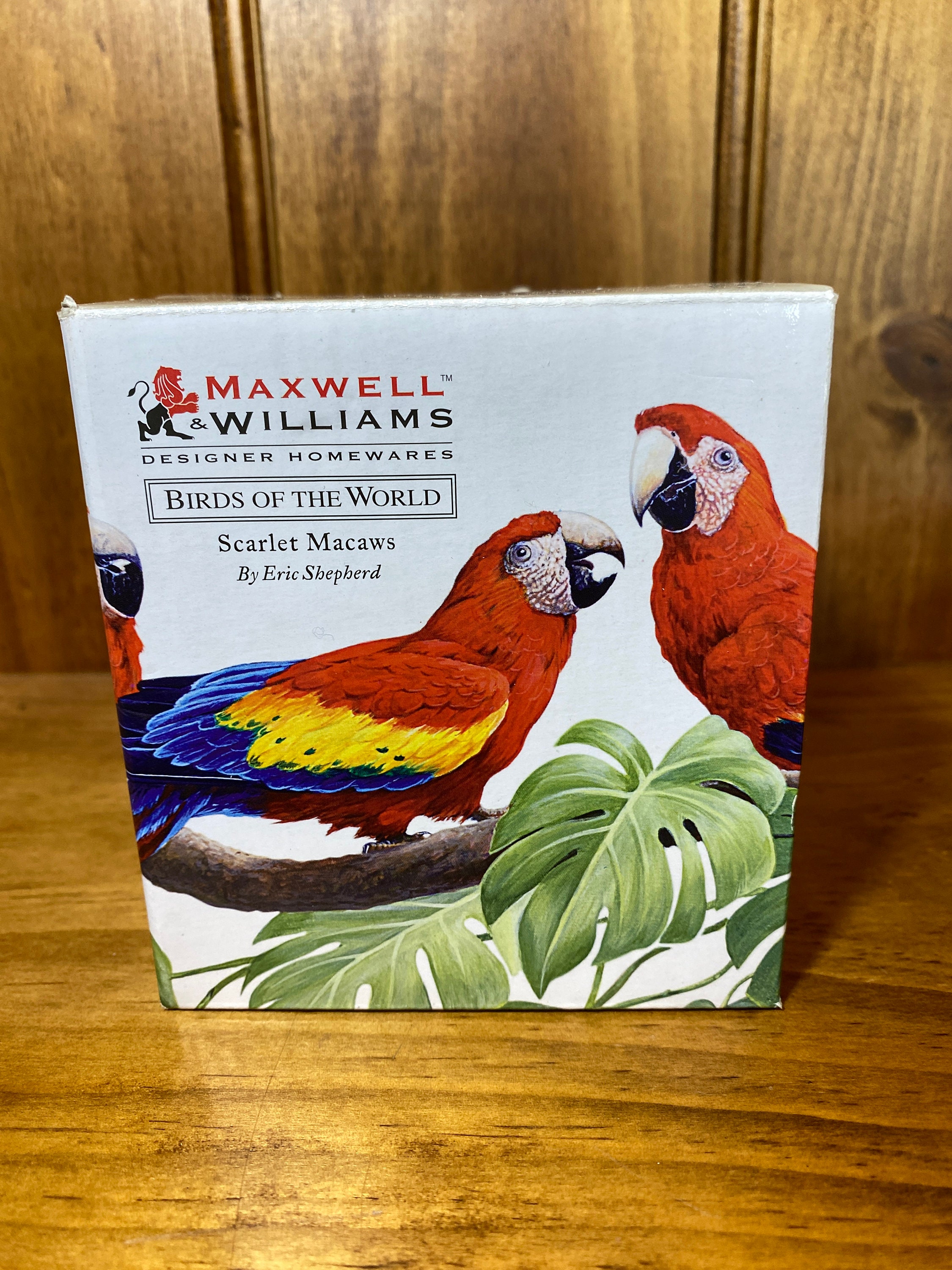 Scarlet Macaws Birds of the World Bird Mug by Maxwell Williams New ...