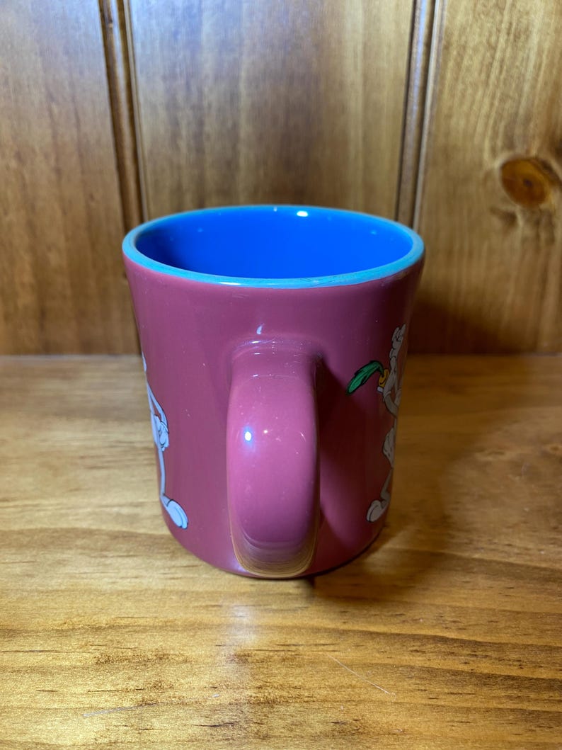 VINTAGE (1998) Warner Bros (TM) Bugs Bunny Crimson Mug - Etsy