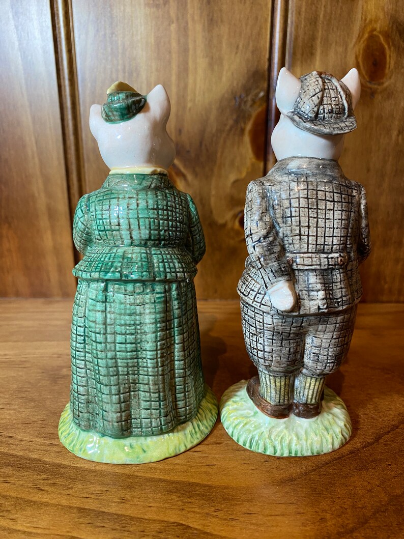 BESWICK - Vintage Figures: Pair of Pigs - Mr & Mrs Pig Nice! - Etsy