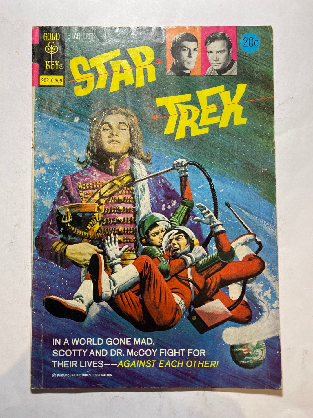 Star Trek Original Series Vintage GOLD KEY COMIC #20 - (1973) - Etsy