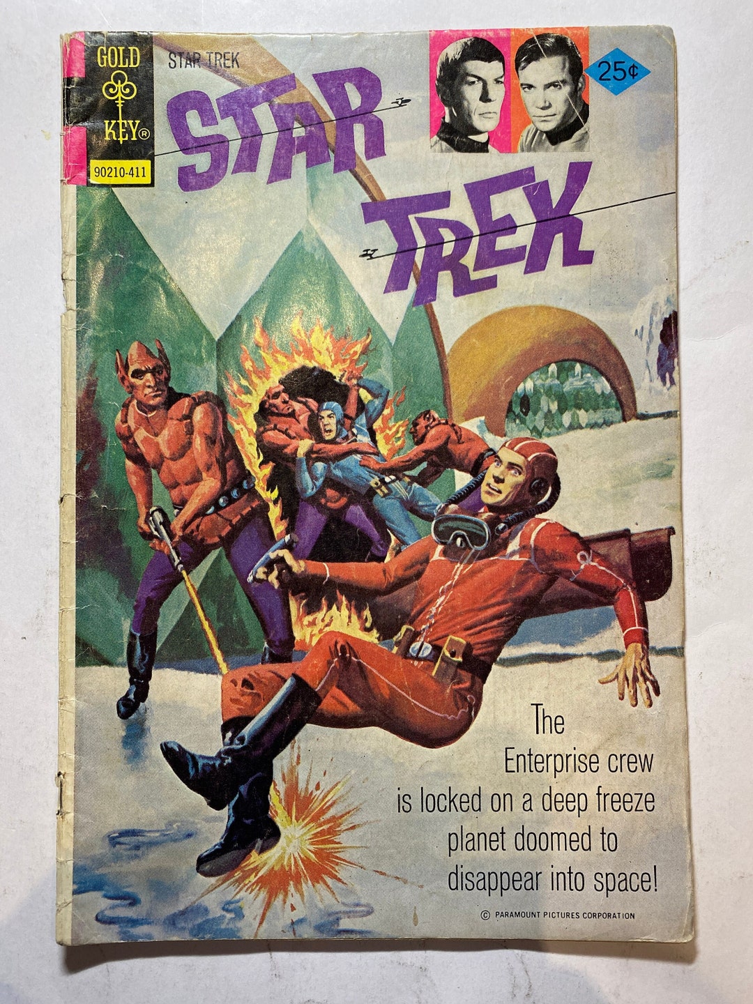 Star Trek Original Series Vintage GOLD KEY COMIC #27 - (1974) - Etsy