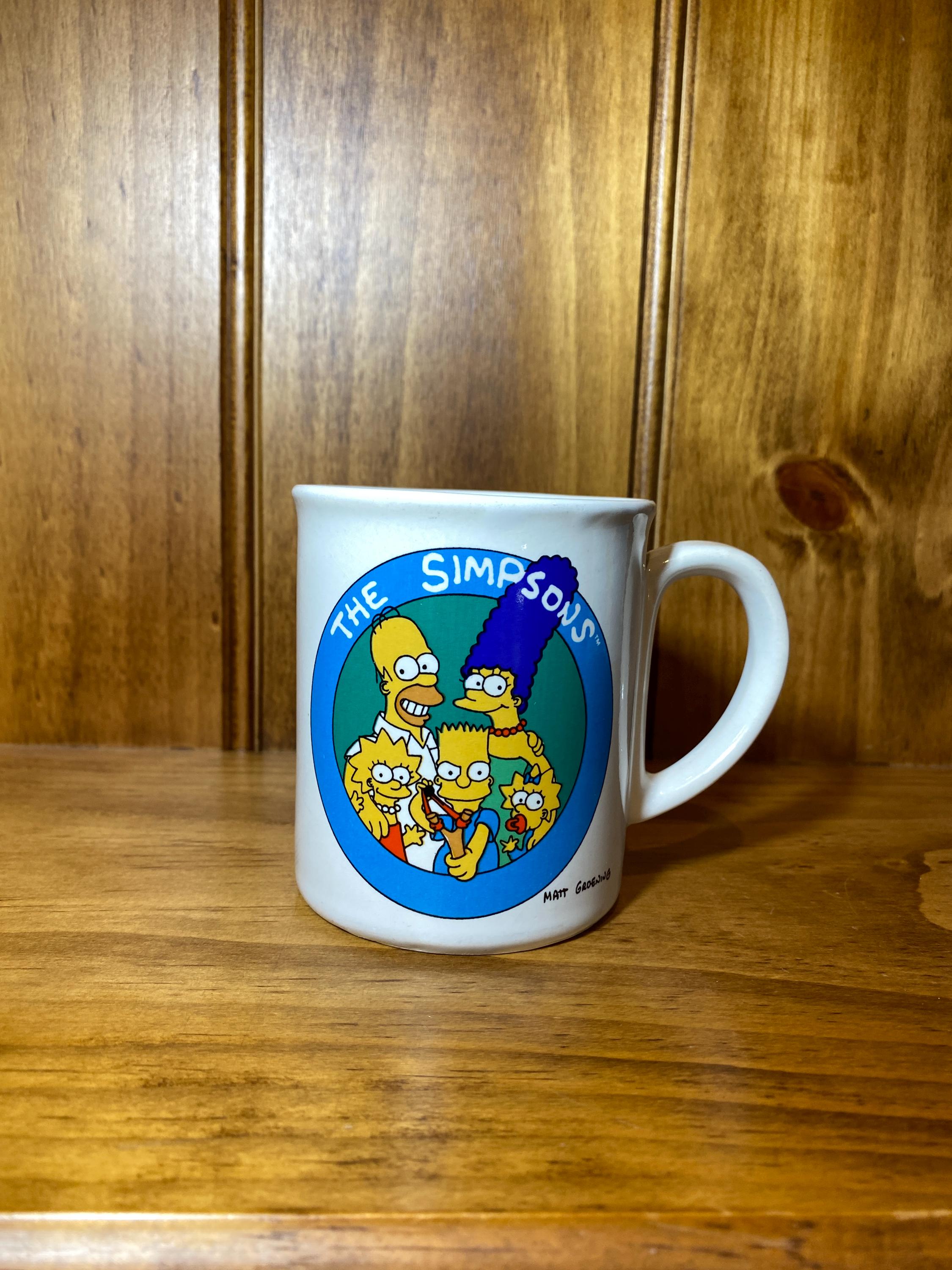 THE SIMPSONS - Vintage Unused Mug "simpsons Family" (1991) - Etsy