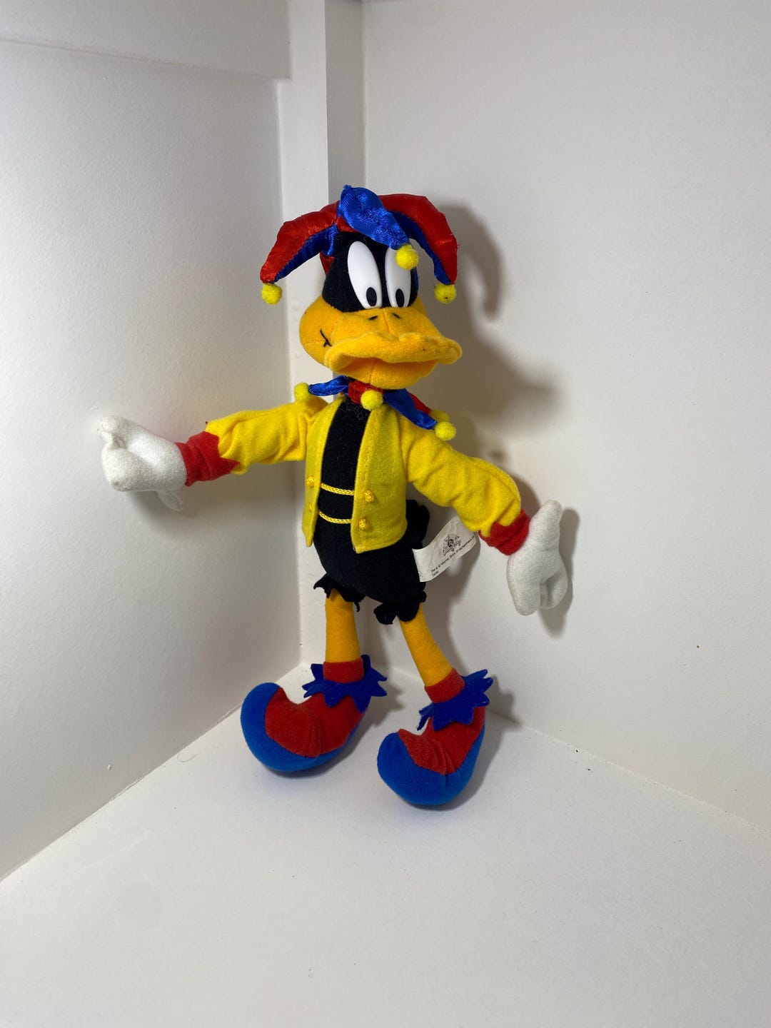 DAFFY DUCK JESTER - Vintage Stuffed Plush Toy - Etsy
