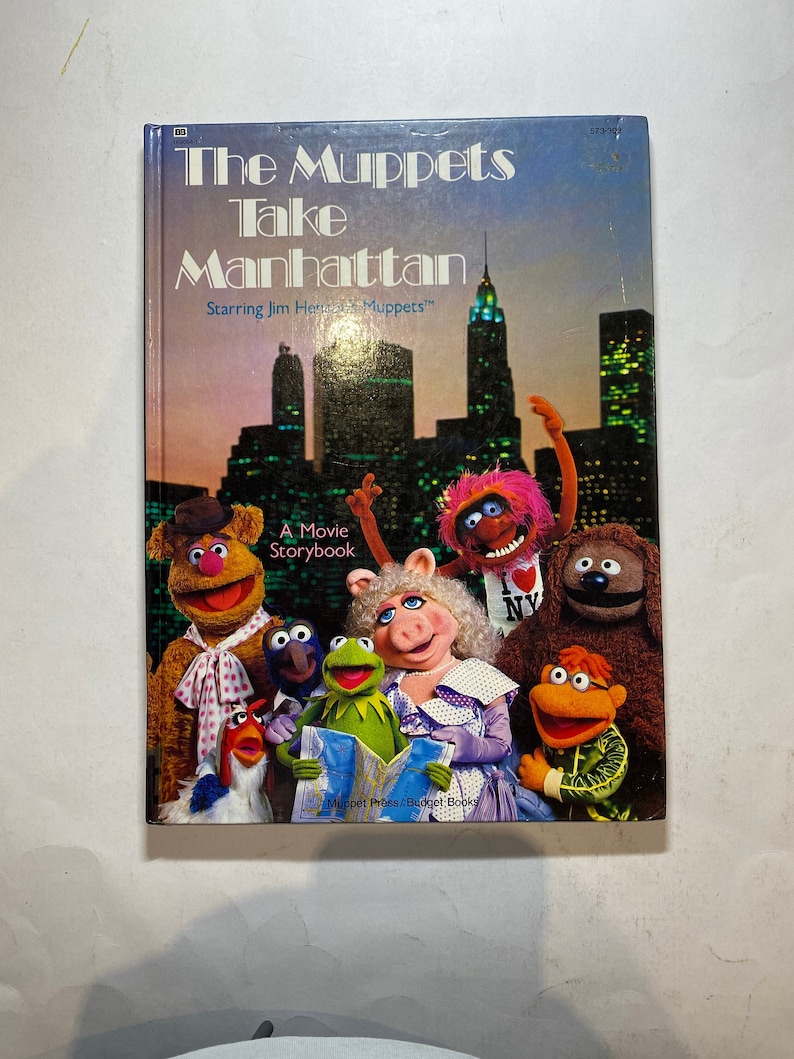 The Muppets Take Manhattan Vintage Hardback Storybook - (1984) Muppet ...