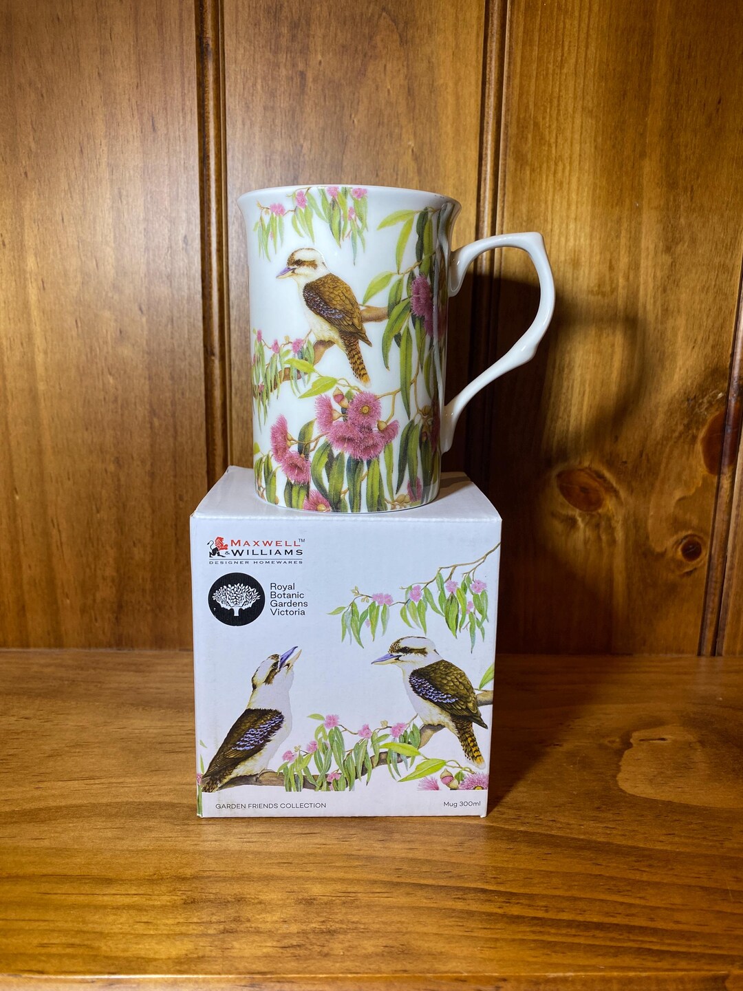 KOOKABURRAS and FLOWERING GUM Garden Friends Collection Bird Mug by ...