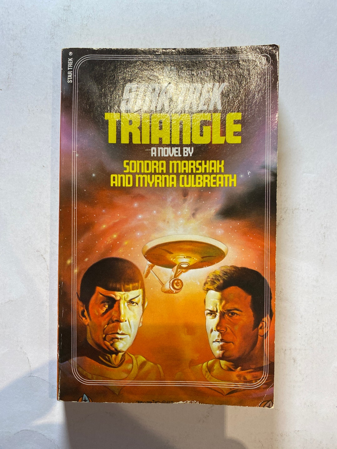 Star Trek Original Series Vintage Paperback #9- “triangle" by Sondra ...