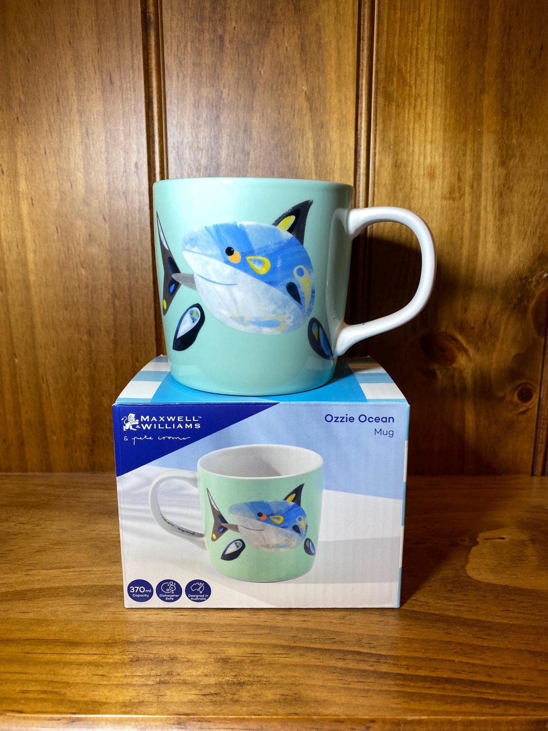 SHARK Ozzie Ocean - Shark Mug by Maxwell Williams - New & Unused With ...