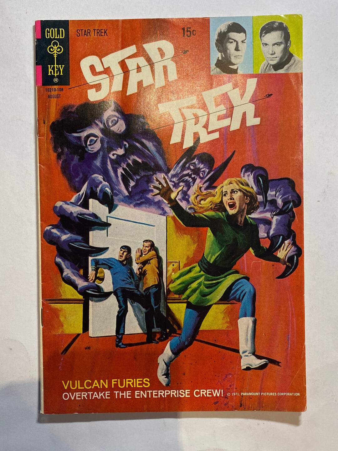 Star Trek Original Series Vintage GOLD KEY COMIC #11 - (1971) Nice Copy ...