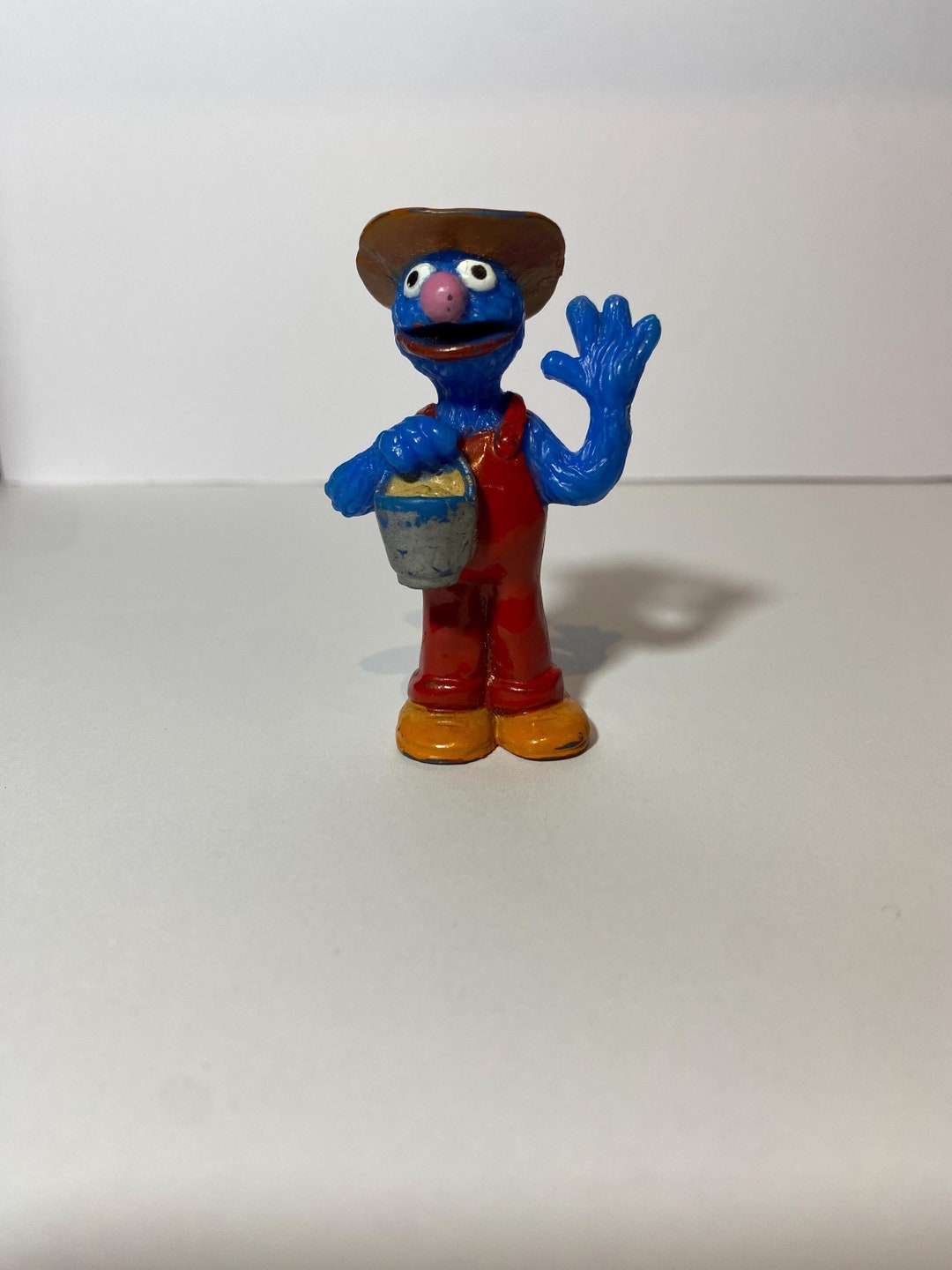 GROVER Vintage Toy Figure 1980's - Etsy