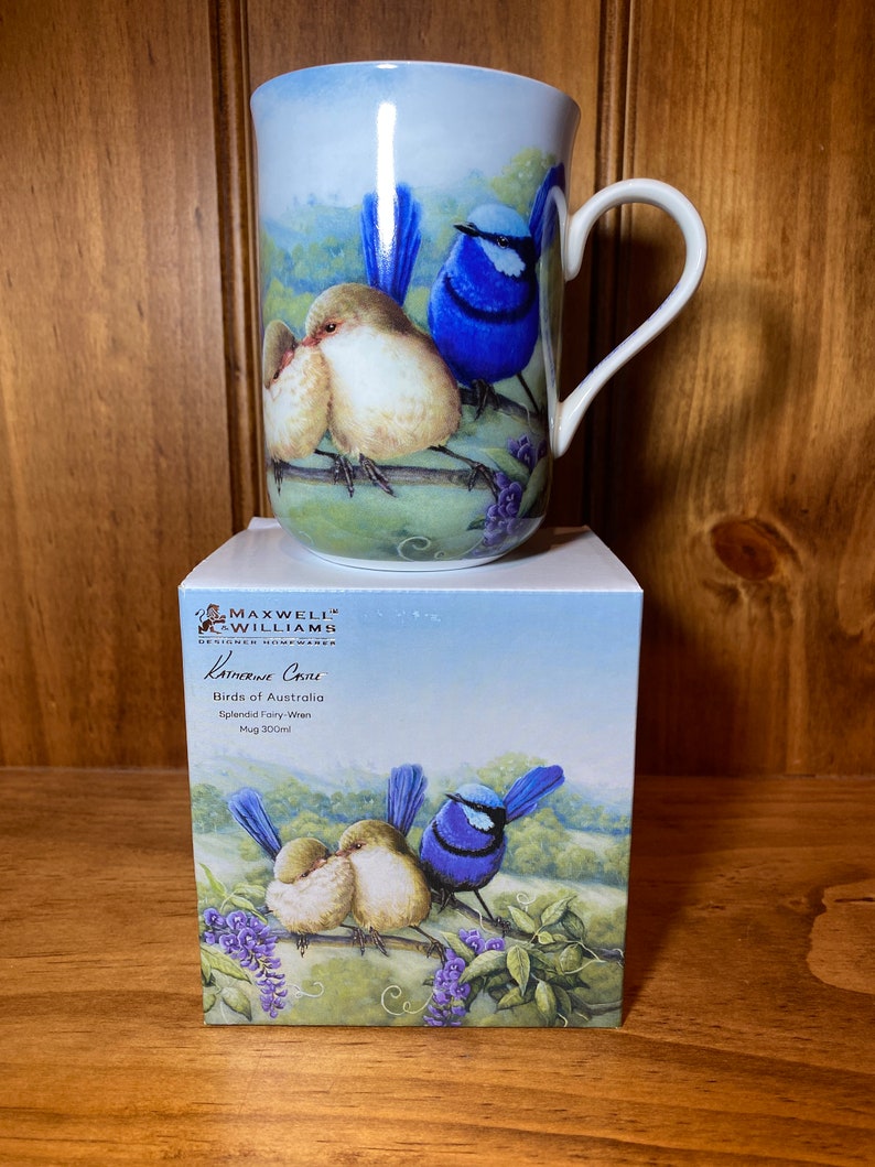 SPLENDID FAIRY WREN Birds of Australia - Bird Mug by Maxwell Williams ...